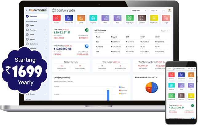 Best GST Billing Software - Invoice, Accounting | Parshant Digital Growth
